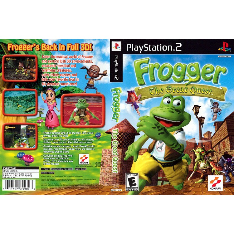 FROGGER THE GREAT QUEST [PS2 US : CD 1 Disc] | Shopee Thailand