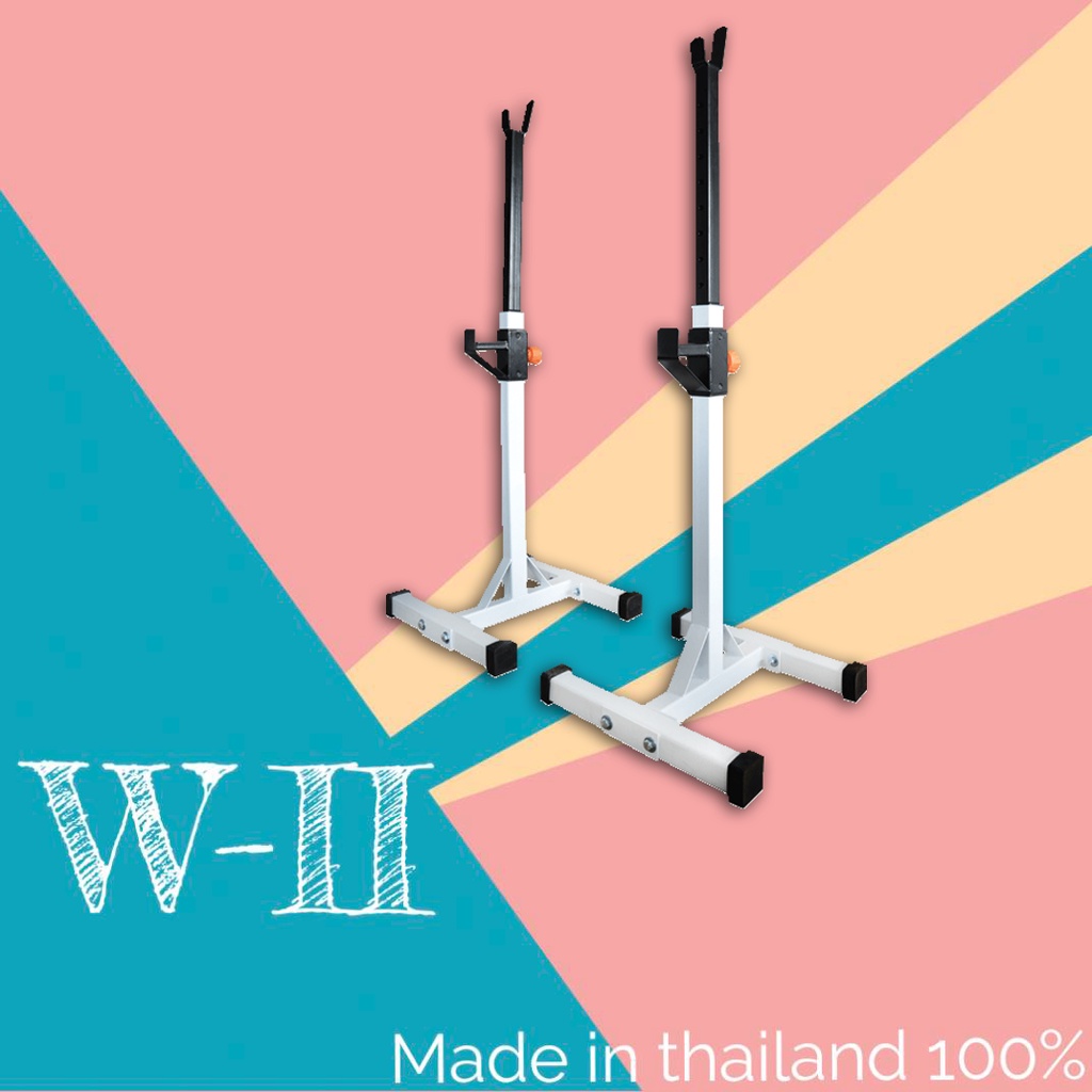 Setko แร็คสำหรับ ฝึกกล้ามเนื้อ รุ่น W-II (White) | Shopee Thailand