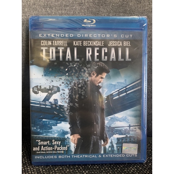 Total Recall Extended Director’s Cut Bluray มือ1 มีหลายภาษา | Shopee ...