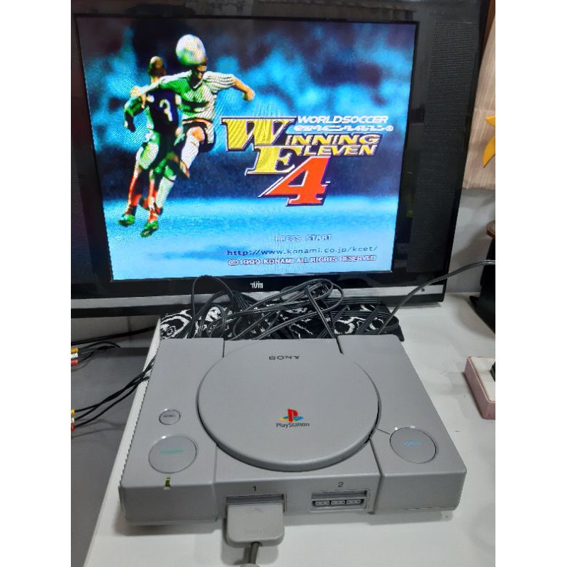 เครื่องเปล่า Sony PlayStation 1 PS1 โซน JP เล่นแผ่นแท้โซน Japan ...