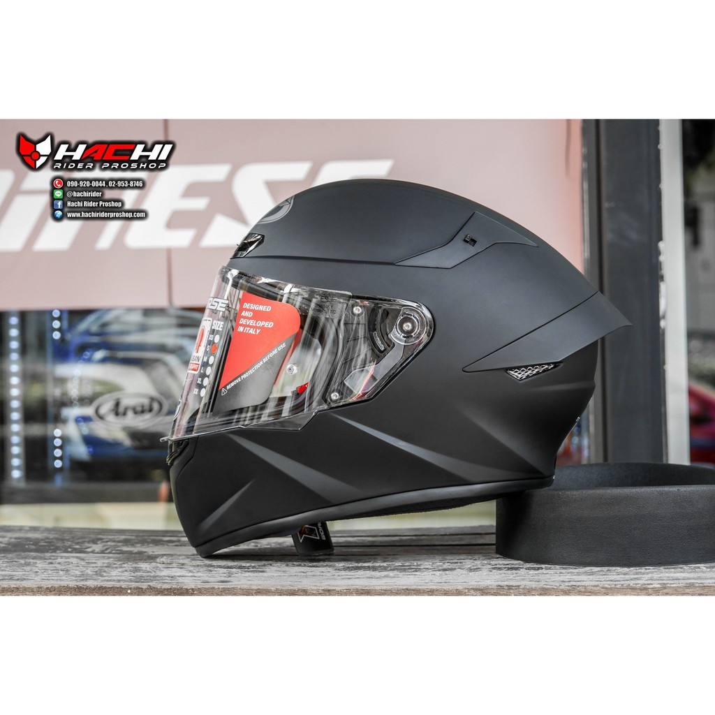 KYT TT-COURSE - Plain Matt Black | Shopee Thailand