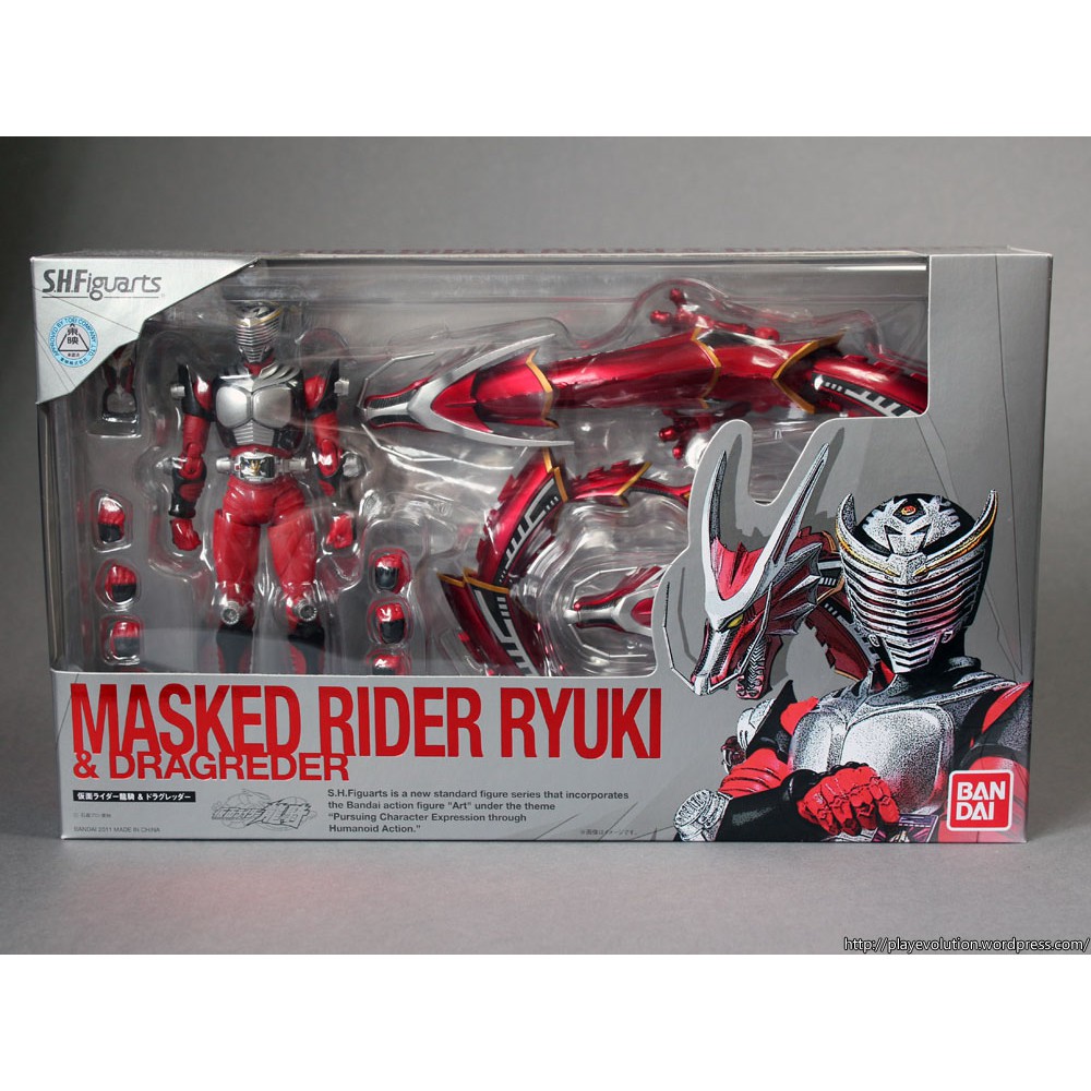 BANDAI MASKED RIDER : S.H.Figuarts KAMEN RIDER RYUKI & DRAGREDER SET ...
