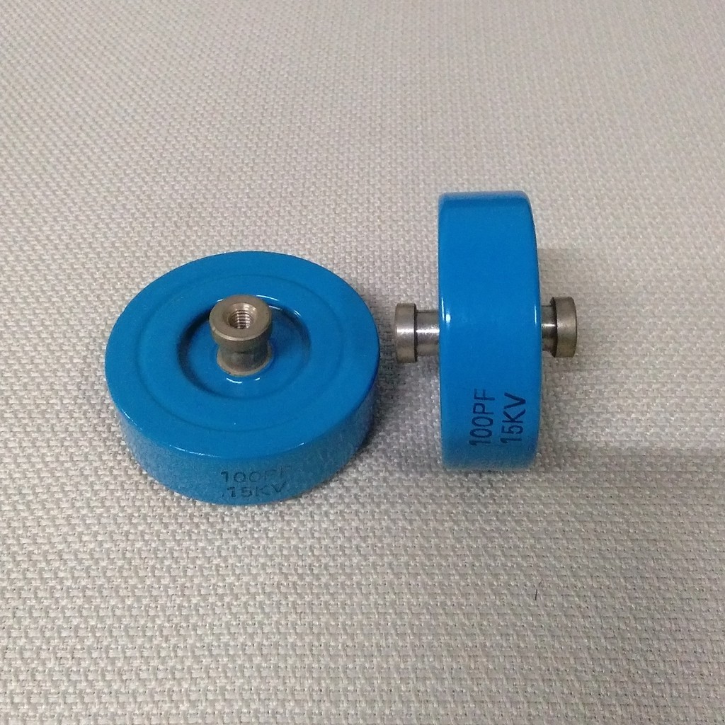 Disk Ceramic Capacitor 100pf M6 15KV 60mm | Shopee Thailand