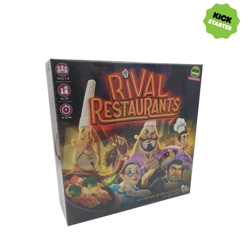[ของแท้] Rival Restaurants/ Rival Restaurants Back for Seconds Board Game | Shopee Thailand