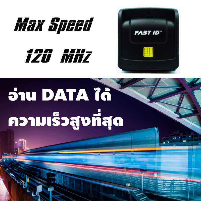 เครื่องอ่านบัตรประชาชน FAST ID รุ่น IT930PU มาตรฐานICT อ่านบัตร Smart ...