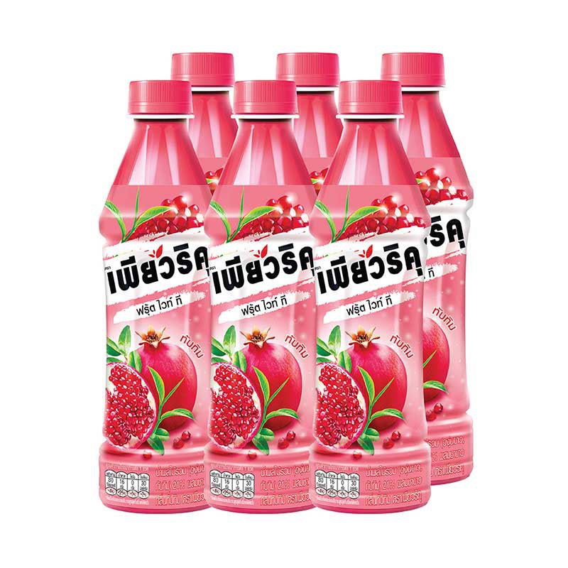 เพียวริคุ ขนาด 350ml/ขวด ยกแพ็ค 6ขวด ชาขาว Puriku White Tea (สินค้ามี ...