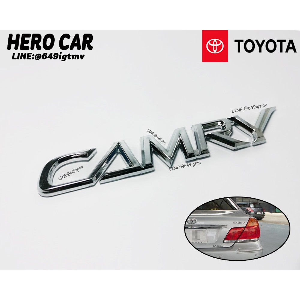 โลโก้ LOGO CAMRY ติดรถยนต์ TOYOTA CAMRY ตัวเก่า | Shopee Thailand