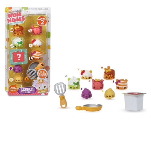 Num noms series 2 Brunch bunch *แพ็คเกจไม่สวย มีตำหนิ* | Shopee Thailand