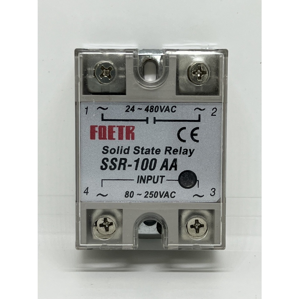 SSR-40AA 40A AC Solid State Relay Input 80-250V TO 24-380VAC AC | Shopee Thailand