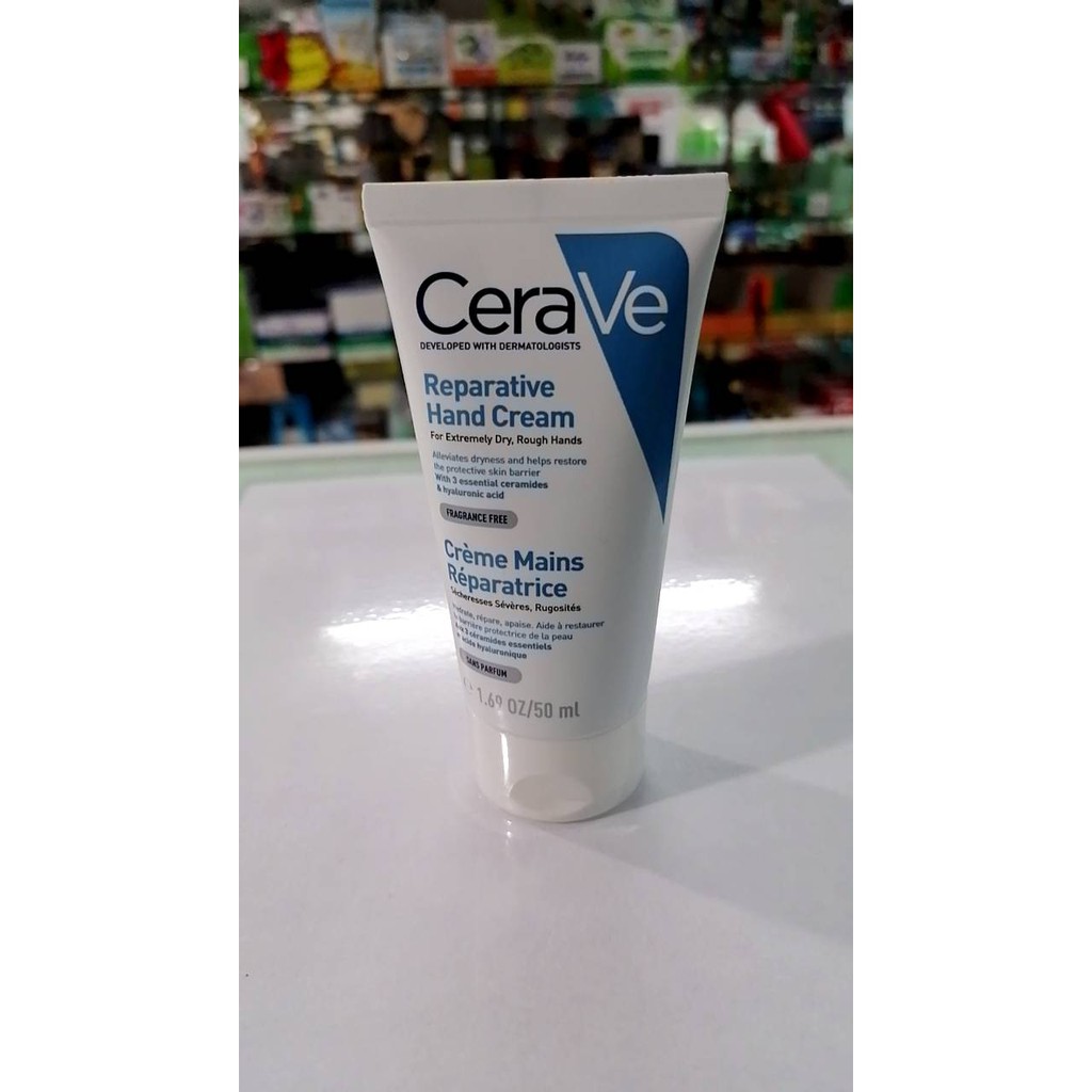 Cerave repairative hand cream 50 ml ครีมทามือสูตรเข้มข้น รับประกันของ ...