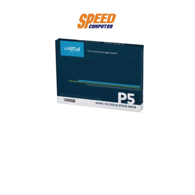 SSD (เอสเอสดี) Crucial P5 1TB 3D NAND NVMe PCIe M.2 2280 SSD ...