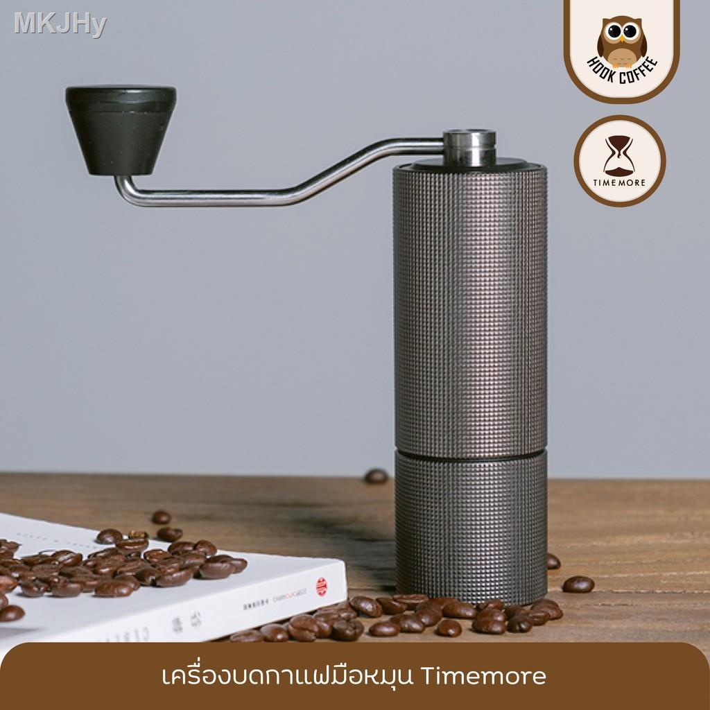 อุปกรณ เครื่องบดกาแฟมือหมุน - Timemore Chestnut C2 coffee grinder ...