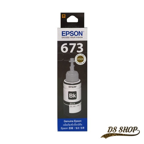 EPSON 673 BK,C,M,Y,LC,LM น้ำหมึกเติมแท้สำหรับ EPSON L-Series L800,L850 ...