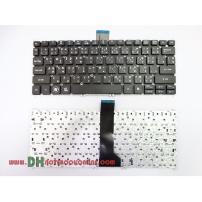 แป้นพิมพ์ คีย์บอร์ดโน๊ตบุ๊ค ACER V5-122 Black Laptop Keyboard | Shopee ...