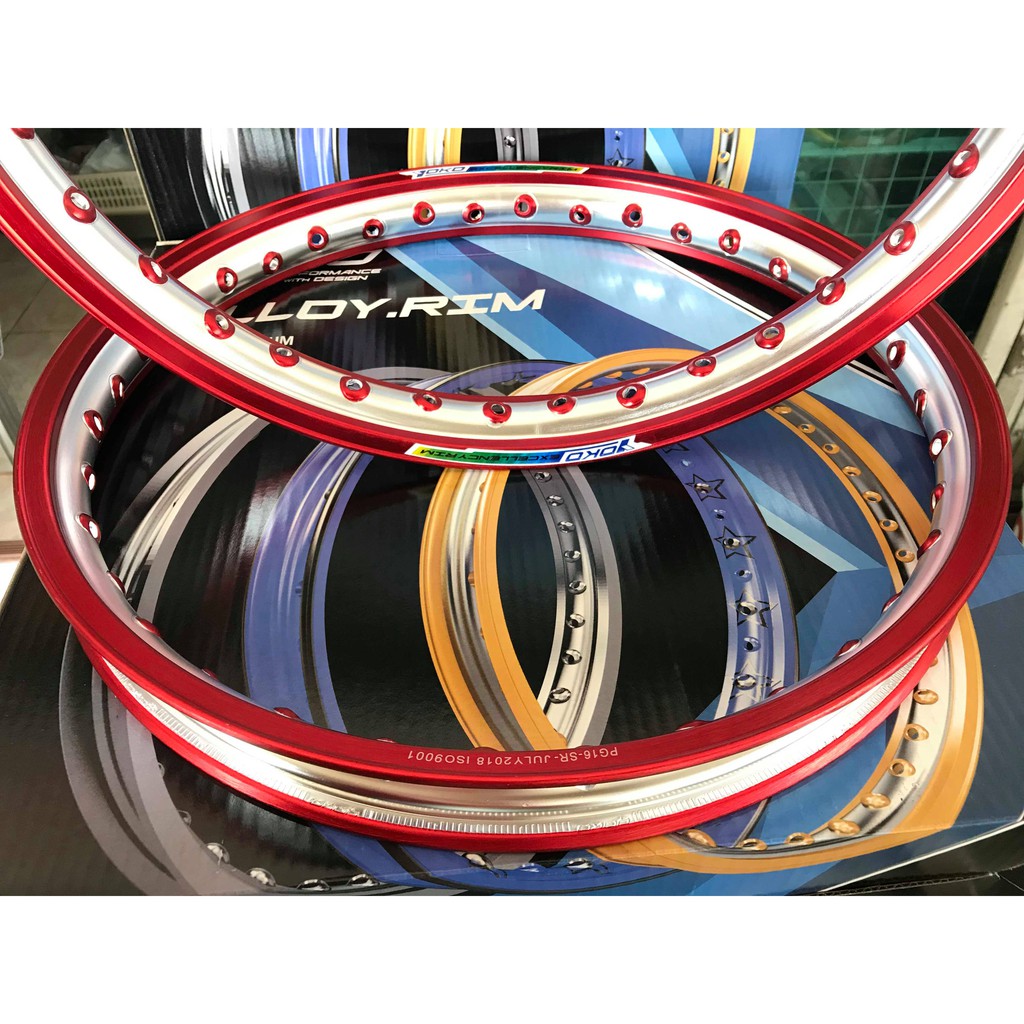 ล้อโยโก Yoko Ringo 2สีแดง | Shopee Thailand