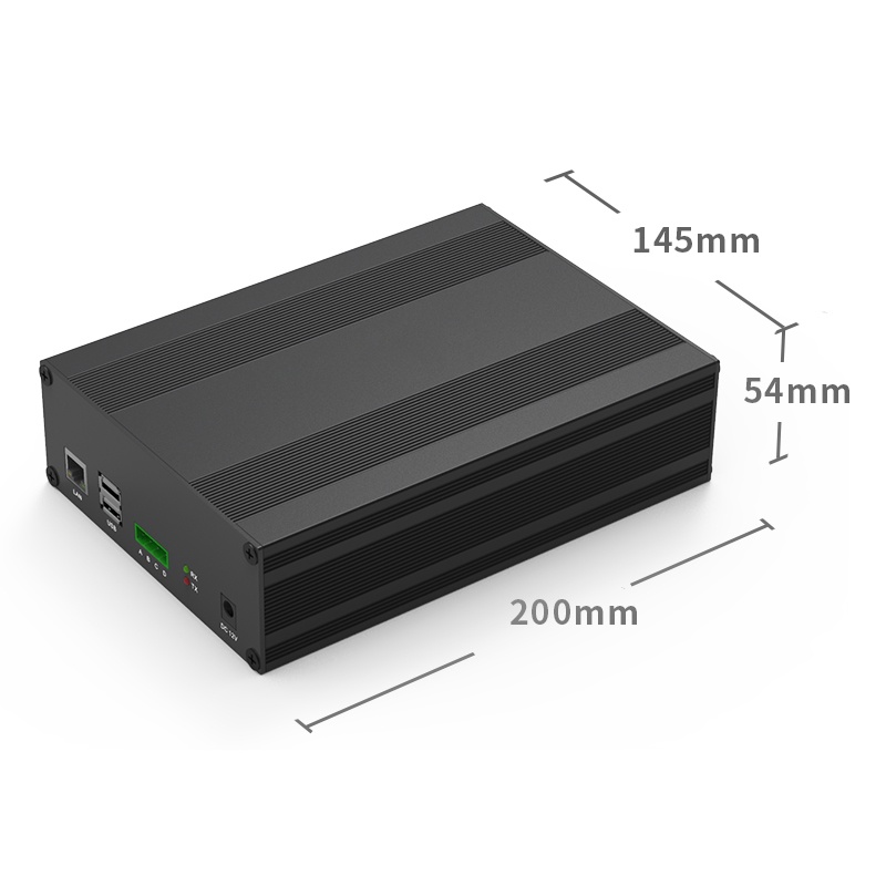 Aluminum Electronics Enclosure Full Size Customization Titanate ...