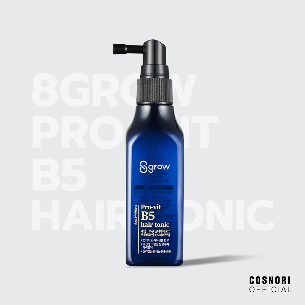 COSNORI - 8Grow Anti-Hair Loss Pro Vit B5 Hair Tonic 100ml | Shopee ...