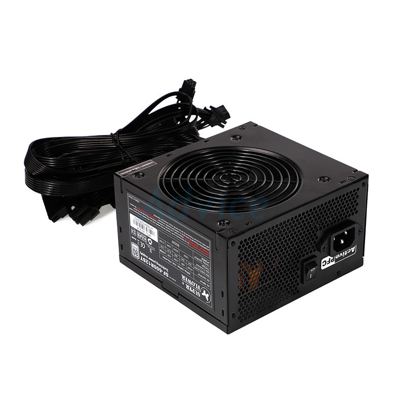 POWER SUPPLY (อุปกรณ์จ่ายไฟ) SUPER FLOWER MEGA 600W (80 PLUS ...