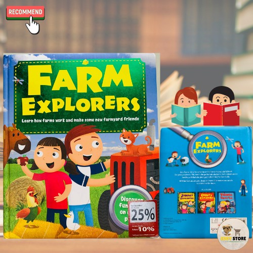 Farm Explorers หนังสือภาษาอังกฤษเด็กจากต่างประเทศ เกี่ยวกับสัตว์ต่างๆใน ...