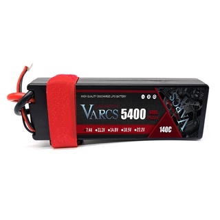 VARCS 5400MAh 140C/280C HardCase 7.4V(2S) / 11.1V(3S) / 14.8V(4S) แบตลิ ...