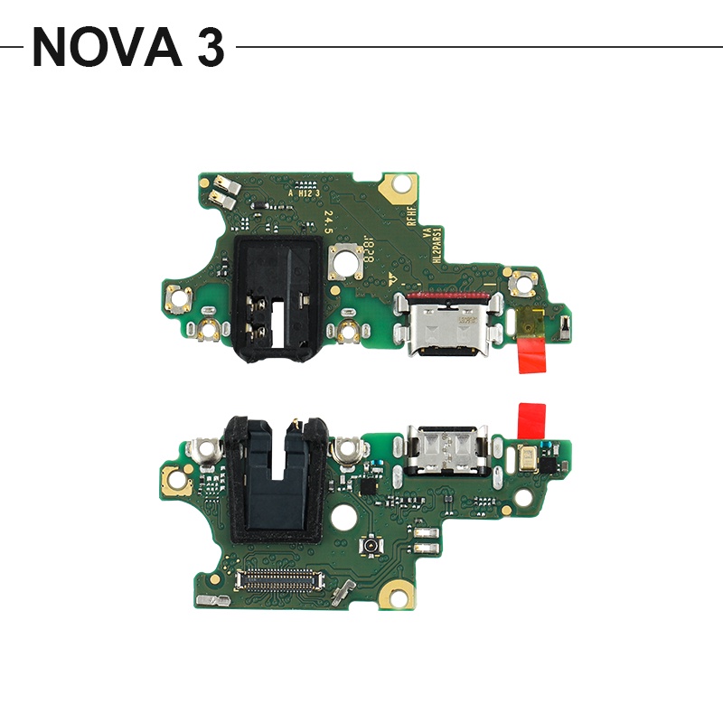 แพรตูดชาร์จ ก้นชาร์จ Huawei Nova 3 Charging Connector Flex PCB Board for Huawei Nova 3 รับประกัน ...