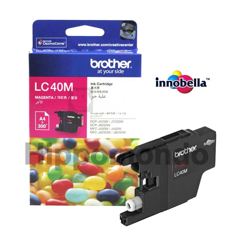 หมึกแท้ Brother รุ่น LC-40 M (แดง) | Shopee Thailand