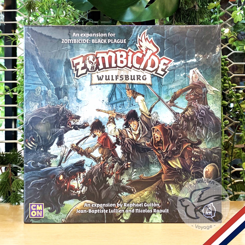 Zombicide Black Plague ENG / Zombicide Wulfsburg / Black Plague Extra ...