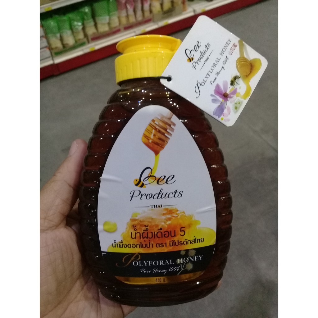 Bee Products THAI น้ำผึ้งเดือน 5 ขนาด 430 กรัม | Shopee Thailand