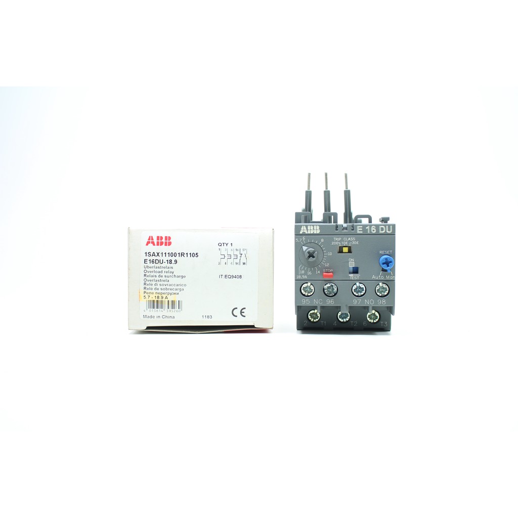 E16DU-18.9 ABB Electronic overload relays | Shopee Thailand