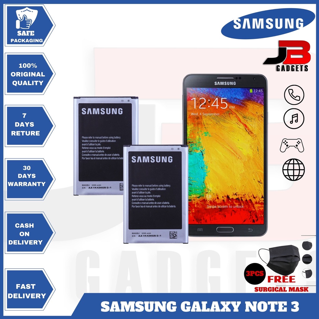 แบตเตอรี่ Samsung Note 3 GT-N900/N9005/N9000 | Shopee Thailand