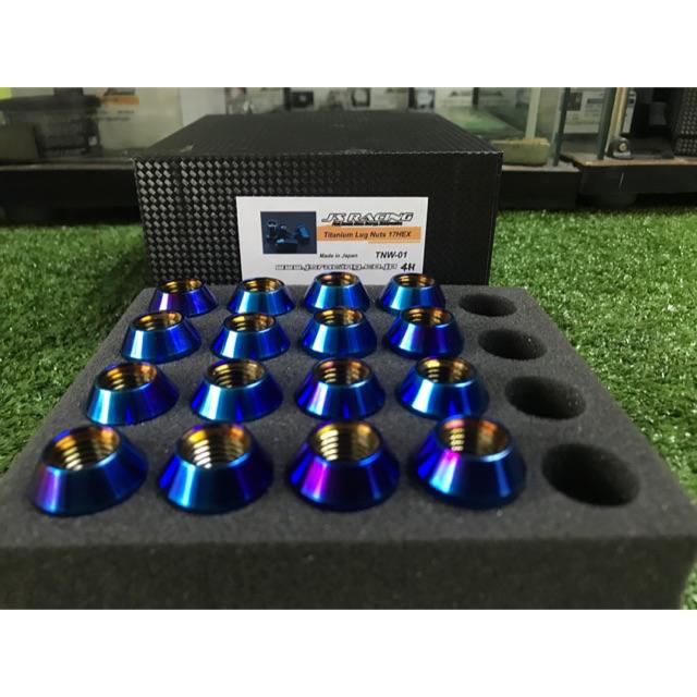 น๊อตล้อ J’s racing Titanium penetrating nut | Shopee Thailand