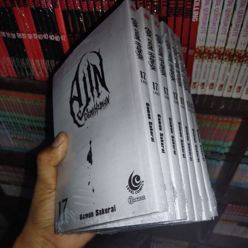 Ajin Demi Human 11 12 13 14 15 16 17 (ซีลการ์ตูน ของแท้) | Shopee Thailand