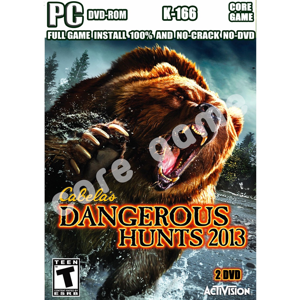 GAME PC cabela's dangerous hunts 2013 แผ่นเกมส์ แฟลชไดร์ฟ เกมส์ ...