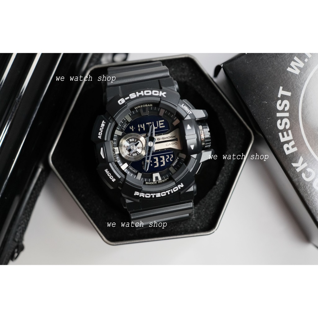 G-SHOCK ของเเท้ CMG รุ่น GA-400GB-1ADR สีดำ ประกันศูนย์ CMG | Shopee ...