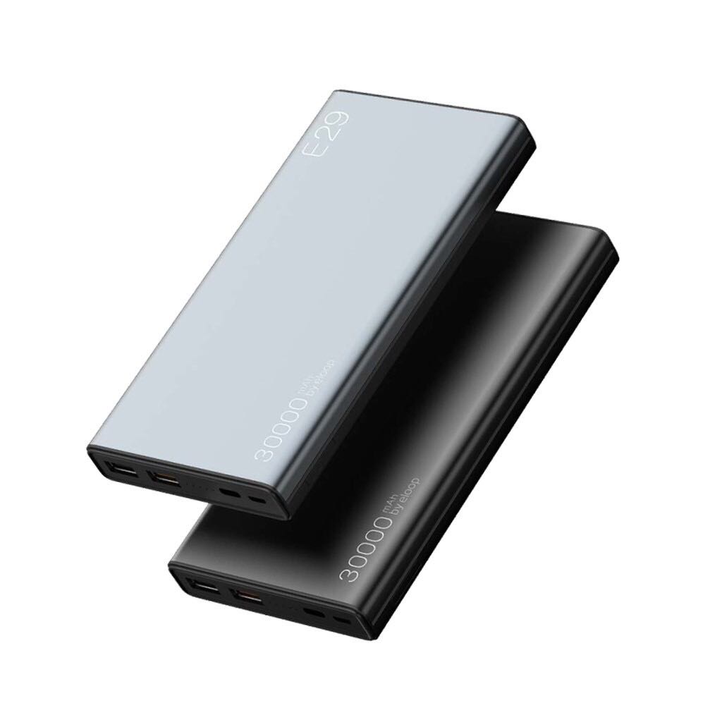 Eloop E29 แบตสำรอง 30000mAh QC3.0 PD 18W ชาร์จเร็ว Power Bank Fast Quick Charge ของแท้ 100% ...