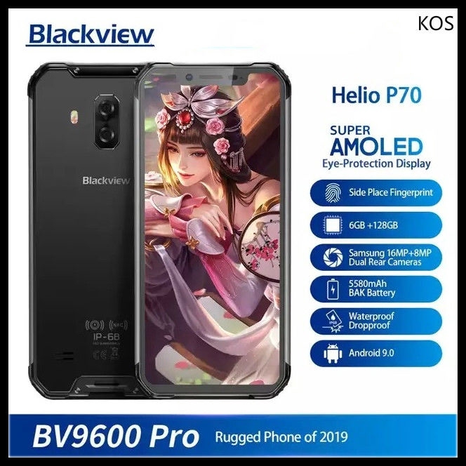 ขายด่วนBlackview BV9600 Pro Helio P70 IP68 โทรศัพท์มือถือกันน้ำ 6GB + 128GB | Shopee Thailand