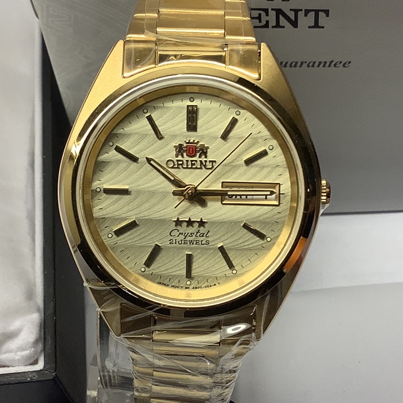 orient auto japan ip gold three star เครื่องตัวใหม่ | Shopee Thailand