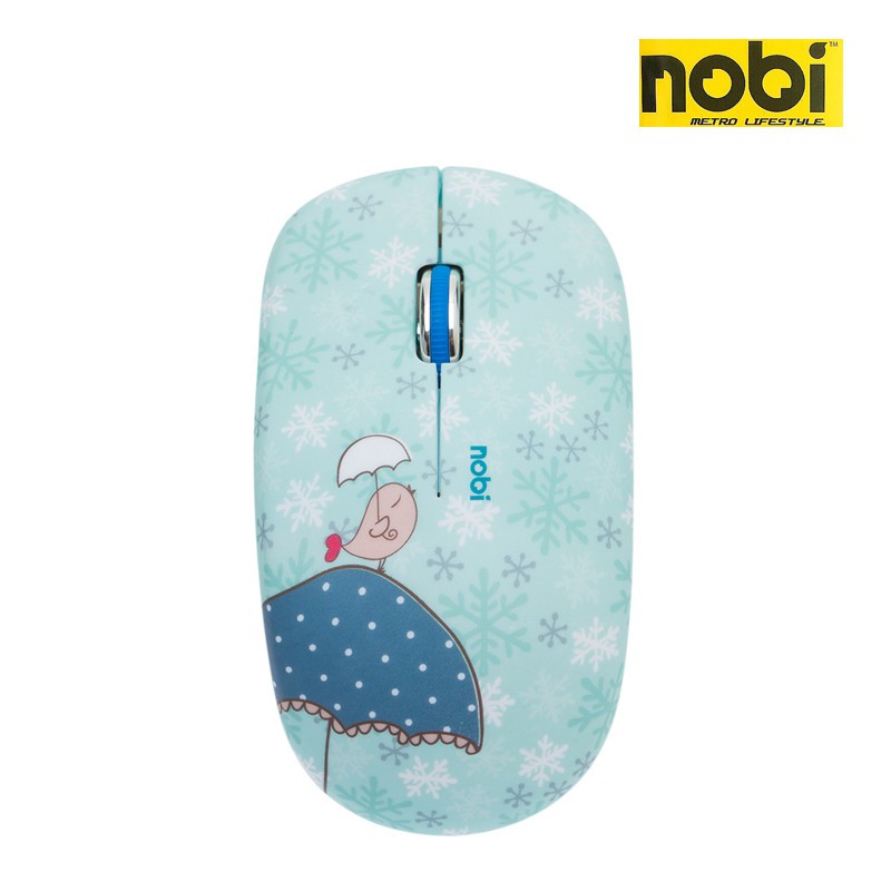เมาส์ไร้สาย Wireless Optical Mouse NOBI (NM-53) | Shopee Thailand
