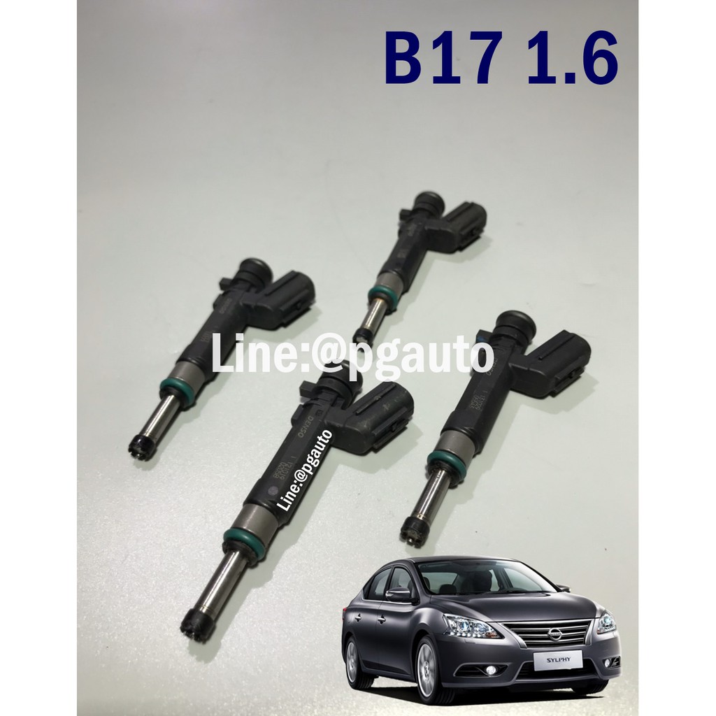 เซตสุดคุ้ม!!! หัวฉีดน้ำมันเชื้อเพลิง นิสสันซิลฟี่ 1.6 L NISSAN SYLPHY ...