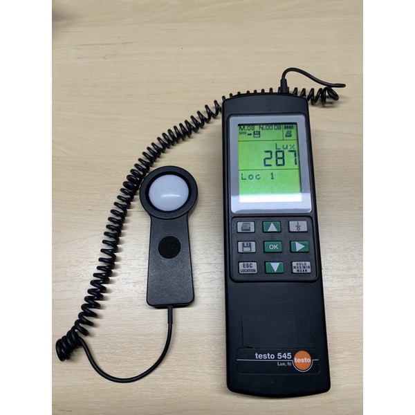 Testo 545 Light Meter | Shopee Thailand