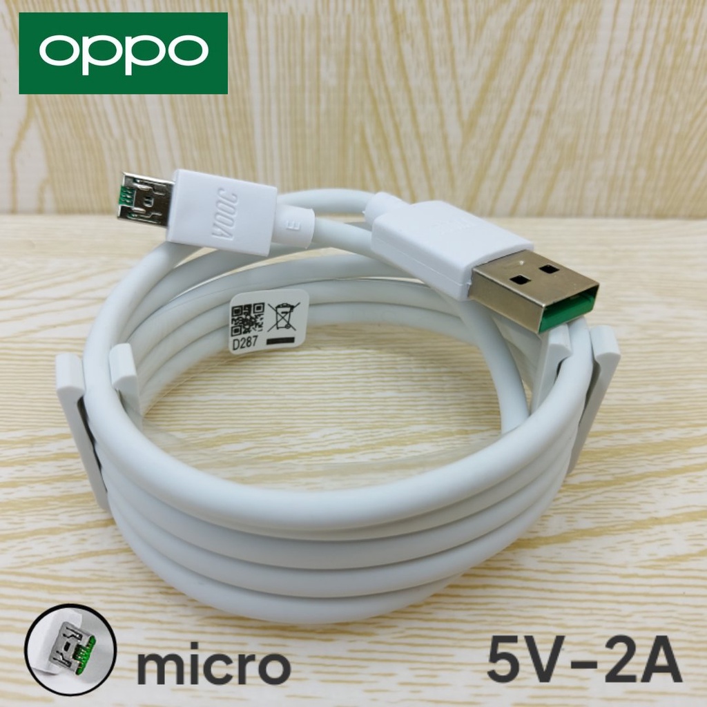 ที่ชาร์จ OPPO A!5s Micro 5V-2A Super VOOC ออปโป้ หัวชาร์จ สายชาร์จ 2 ...
