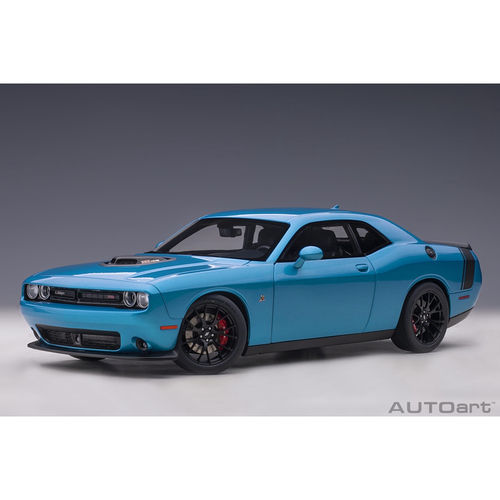 AUTOart Dodge Challenger 392 HEMI Blue | Shopee Thailand