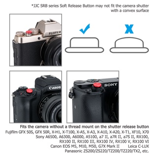 JJC ปุ่มตกแต่งชัตเตอร์กล้อง Shutter Release Button Nikon Z fc Sony ZV-E10 ZV-1 A1 A7C A7IV III ...
