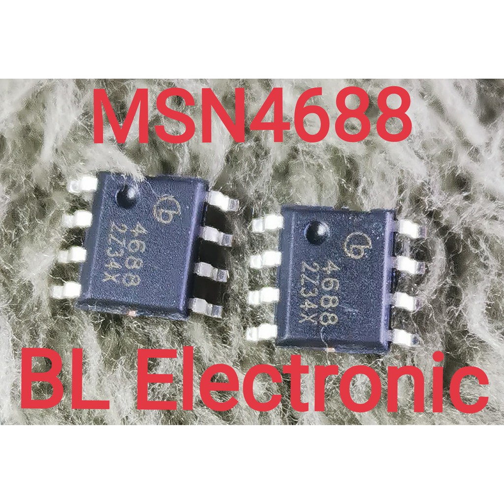 2ชิ้น MSN4688 4688 SMD SOP8 เฟตไดร์ตู้เชื่อมอินเวอร์เตอร์ N&P Dual MOSFET | Shopee Thailand