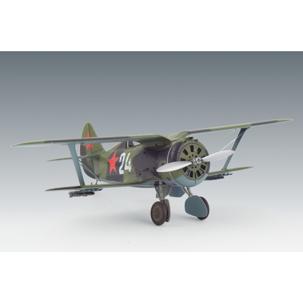 โมเดลเครื่องบิน ICM Model ขนาด 1/72 ICM72074 I-153 "Chaika", WWII ...