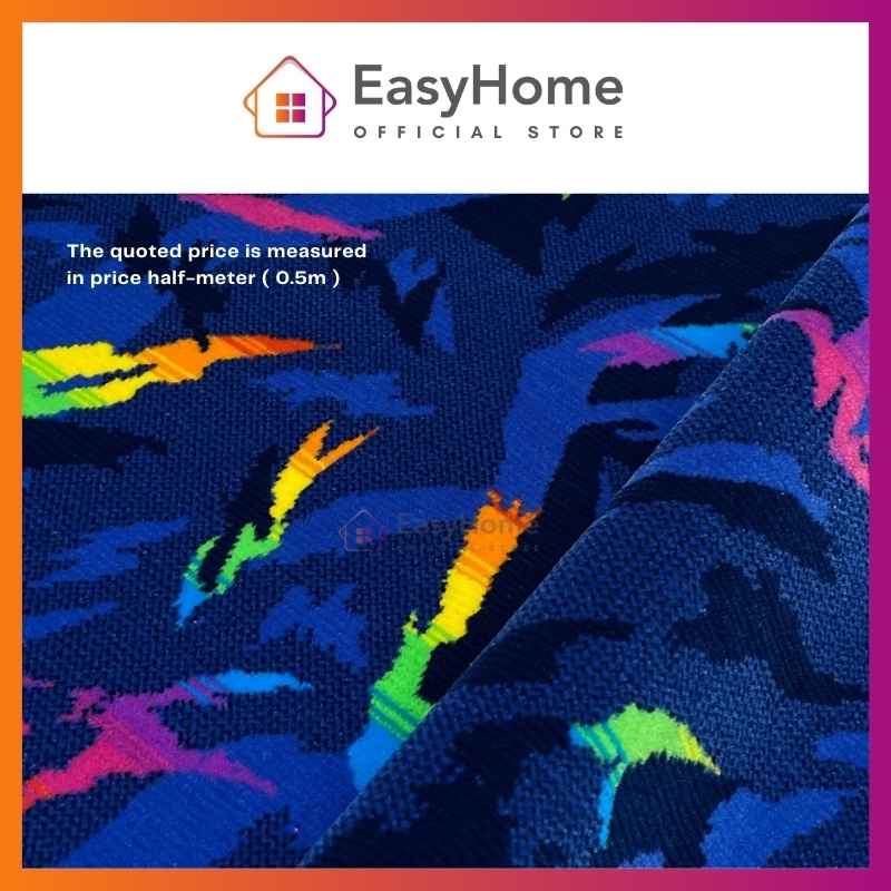 Pelangi Kain Baldu Bas / Bus Velvet Fabric - 0.5 เมตร เบาะรองนั่งภายใน ...