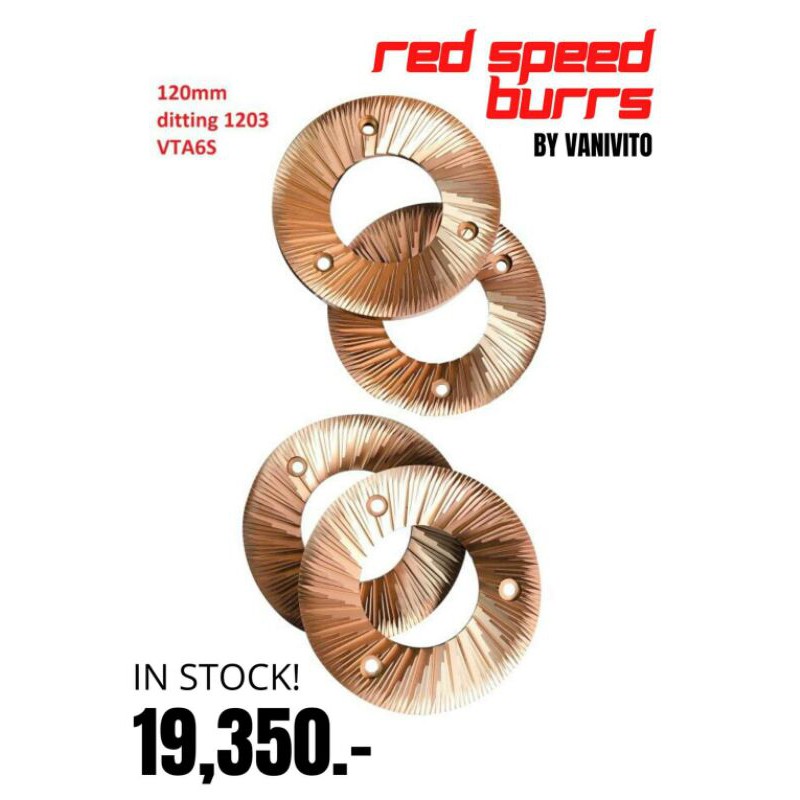 💢SSP REDSPEED BURRS High Uniformity Design (SSP burrs)💢 อะไหล่ เฟืองบด ...