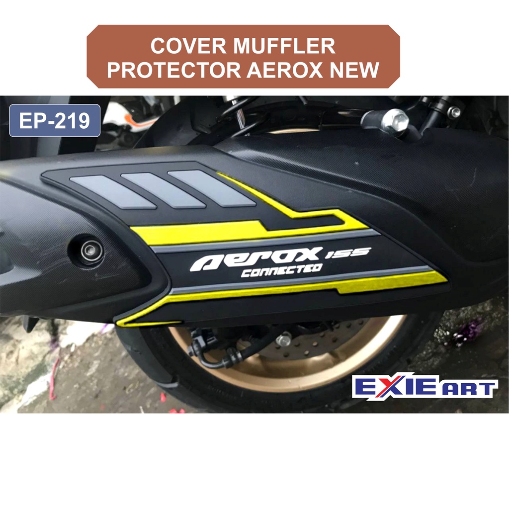 Muffler Body Protector Yamaha Aerox 155 เชื ่ อมต ่ อใหม ่ - NVX V2 Cover Exie Art | Shopee Thailand