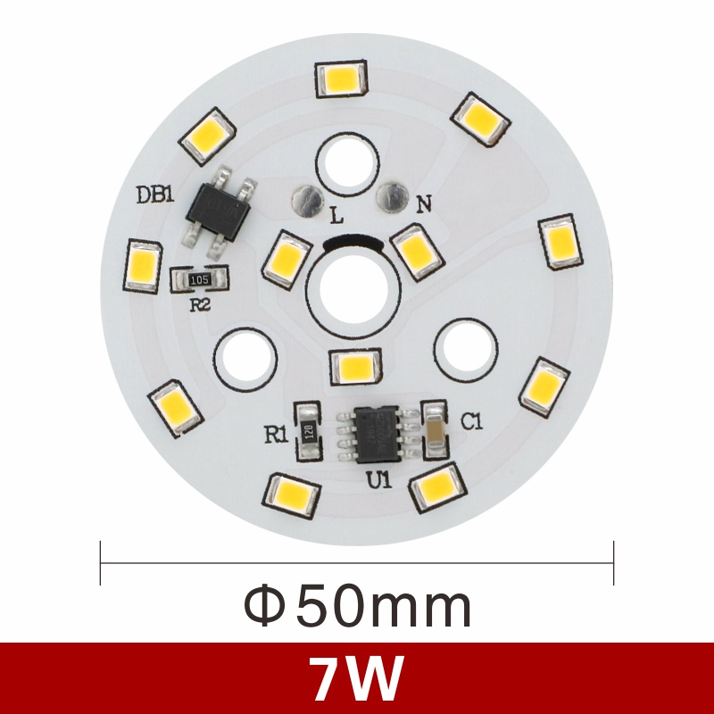 Got Liang ชิปดาวน์ไลท์ LED 3W 5W 7W 9W 12W 15W 18W AC 220V-240V 2835SMD สีขาวอบอุ่น | Shopee ...