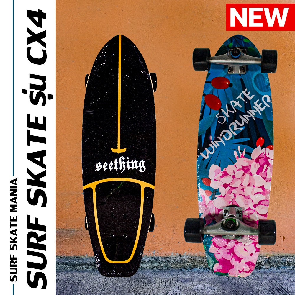 [XENONMANIA] (Seething) SSM PRO SURF SKATE (Truck CX4) เอส เอส เอ็ม โปร รุ่น CX4 เซิร์ฟสเก็ต เซ ...